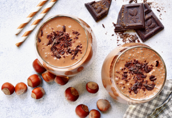 Shake Recipe: Chocolate Hazelnut Delight