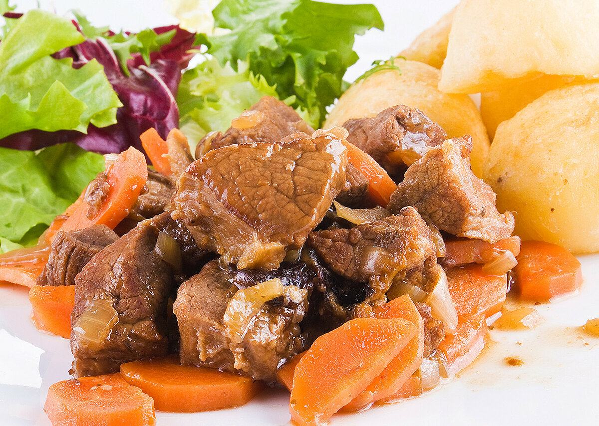Recipe Braised Beef With Root Vegetables